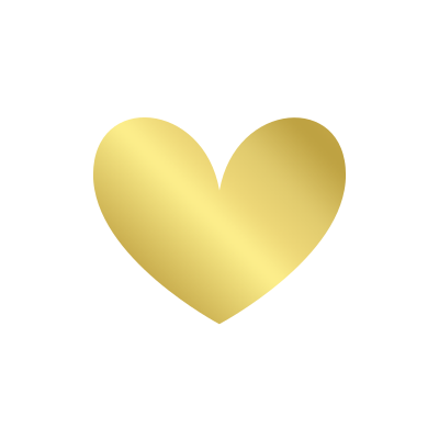 Sluitsticker met neutraal hartje | 25 stuks