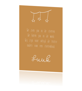 Rouwkaartje | Lief leven