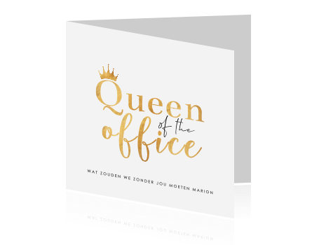 Wenskaart voor Nationale Secretaressedag